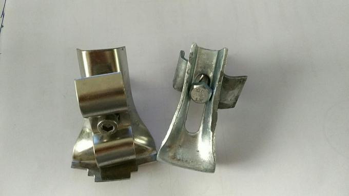 Type A Type C Steel Grating Clips 3mm / 4mm Thickness Low Carbon Steel
