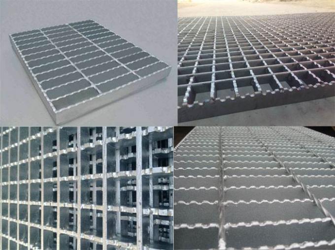 Customized 30x3 Serrated Steel Grating With Twisted Bars Low Carbon ...