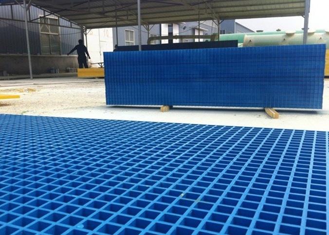 Heavy Duty FRP Plastic Floor Grating For Work Platform Smooth Surface