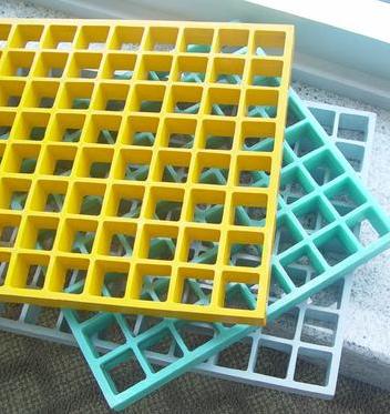Smooth Plastic Grating Panels , 38 X 38 Hole Plastic Grate Flooring For ...