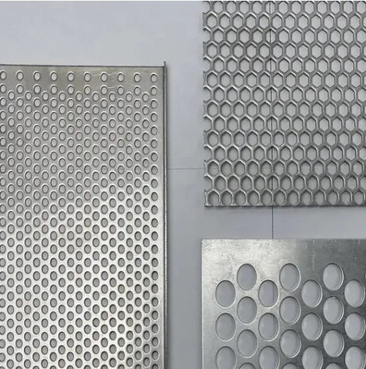 Anti-Skid Galvanized Perforated Metal Grating Panel