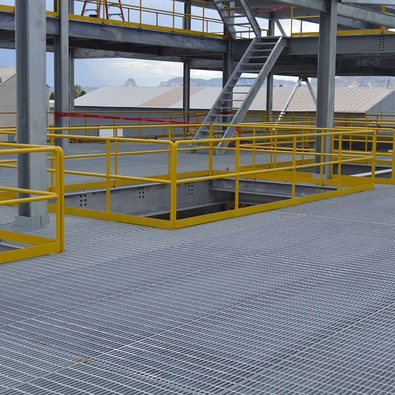 Slip-Resistant Durable Platform Steel Grating
