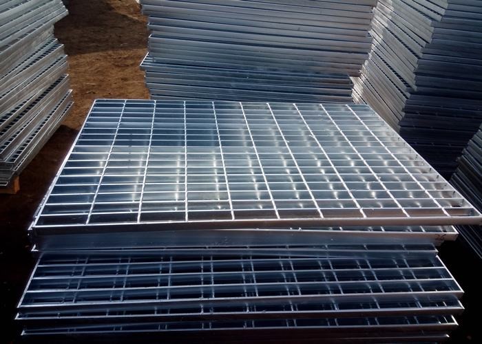 25 X 5 Electro Building Galvanised Steel Mesh Walkway Q235 Press Welded ...