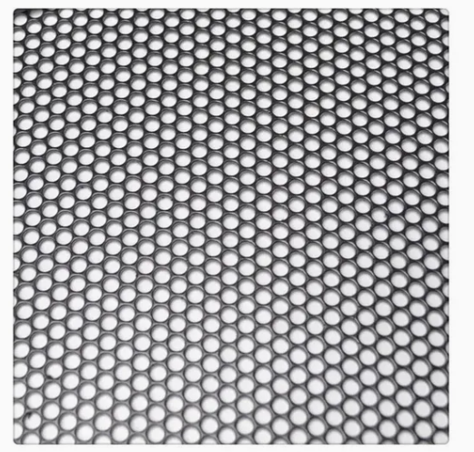 Diamond Perforated Metal Mesh Panel - Stainless Steel & Aluminum