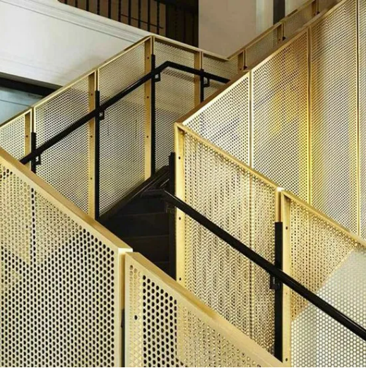 Iron Square Grid Galvanized Steel Stair Treads
